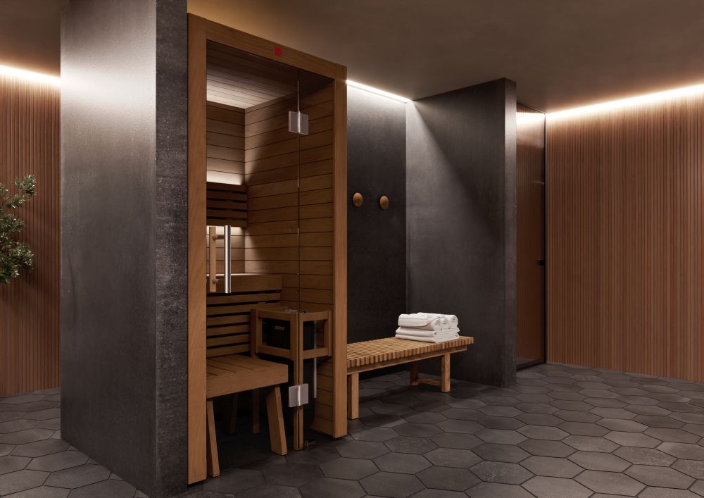 Harvia Utu | Innensauna Bausatz | 95 x 95 x 203,6 cm (B/T/H) | SHU0909 ...